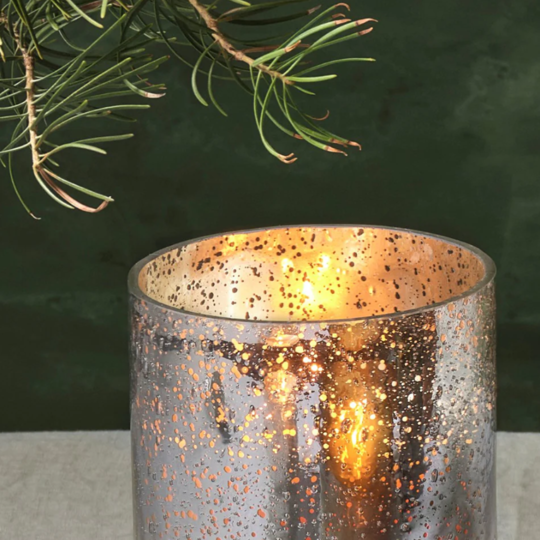 Balsam & Cedar Radiant Glass Candle – Scout & Gem